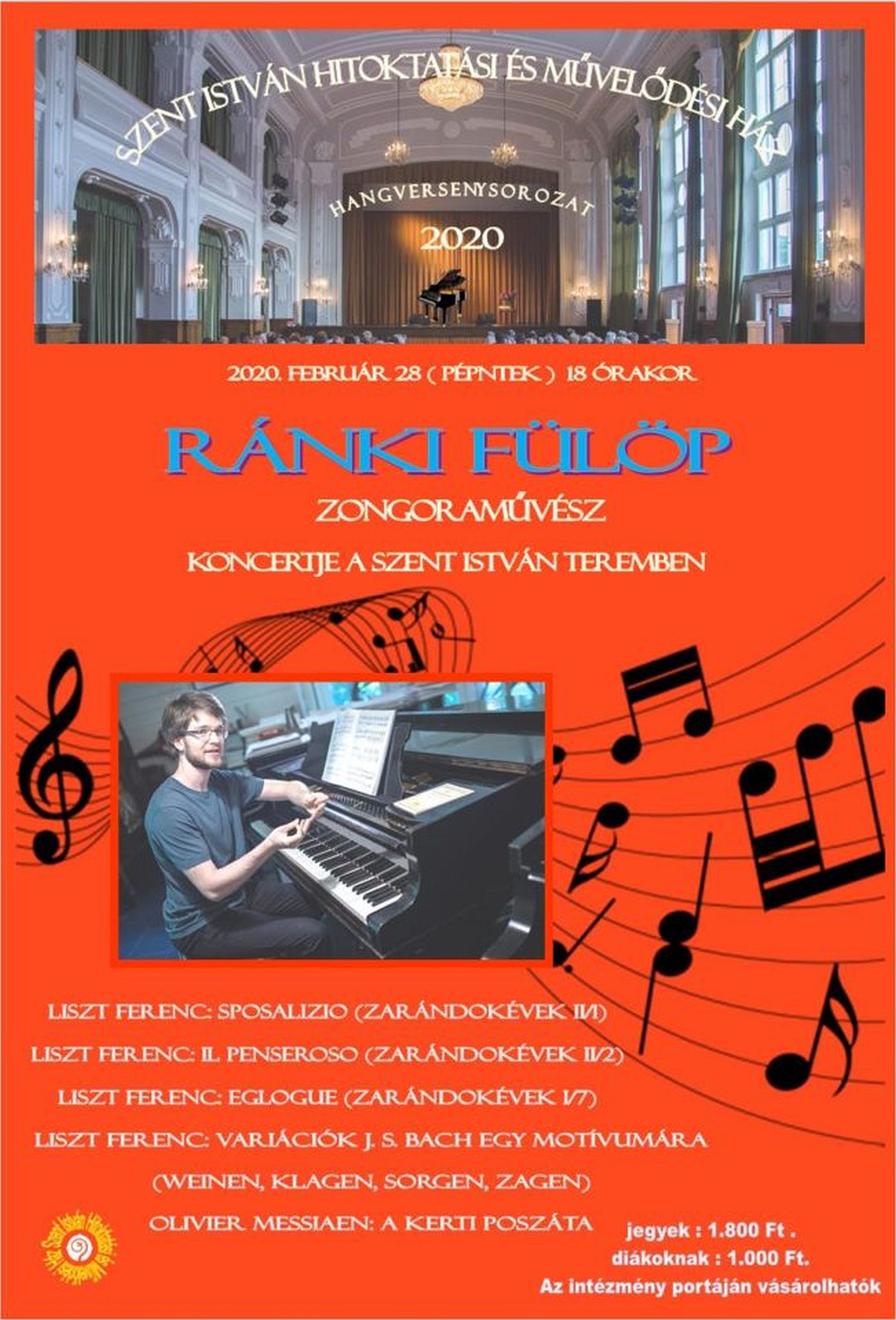 Székesfehérvár Városportál - Ránki Fülöp zongoraművész koncertje a ...