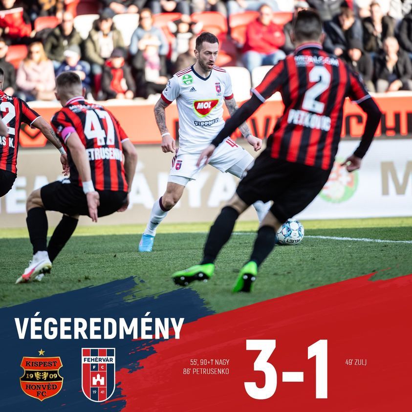 Székesfehérvár Városportál - Labdarúgás: újabb bosszantó vereséget ...
