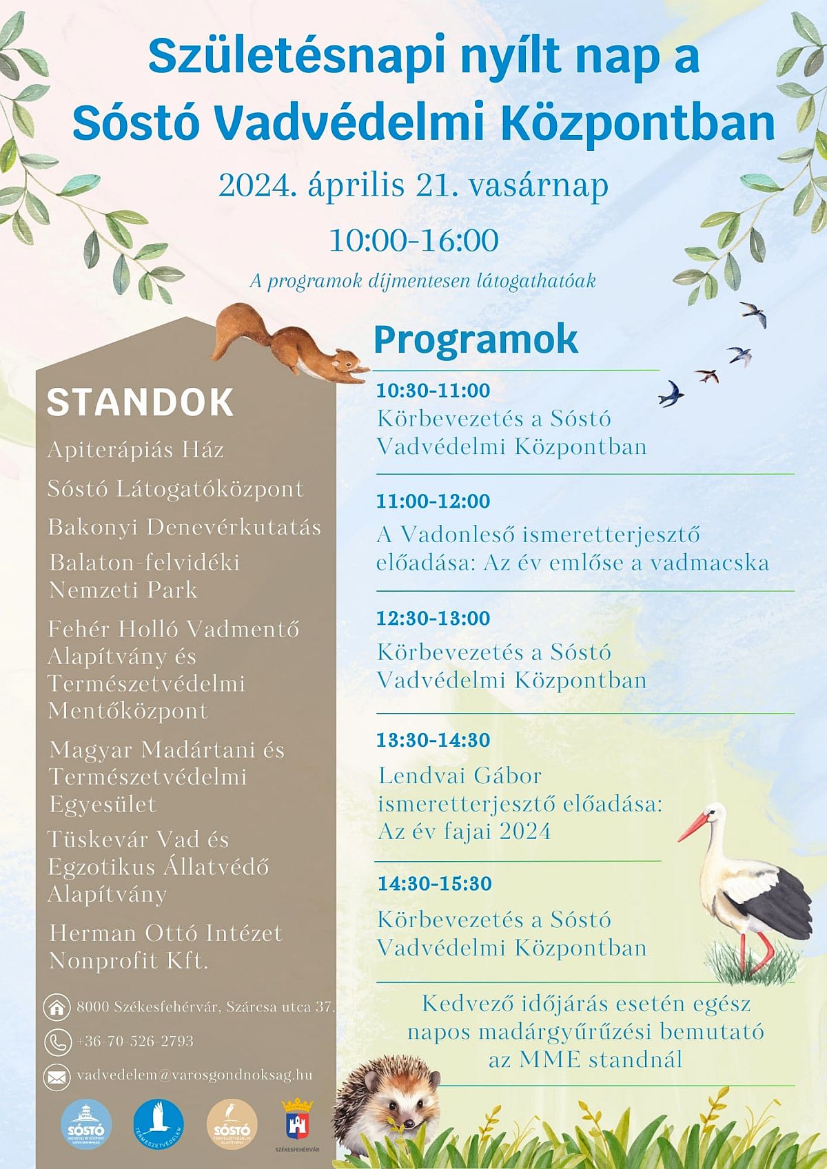 Székesfehérvár Városportál - Nyílt nappal ünnepli születésnapját a ...